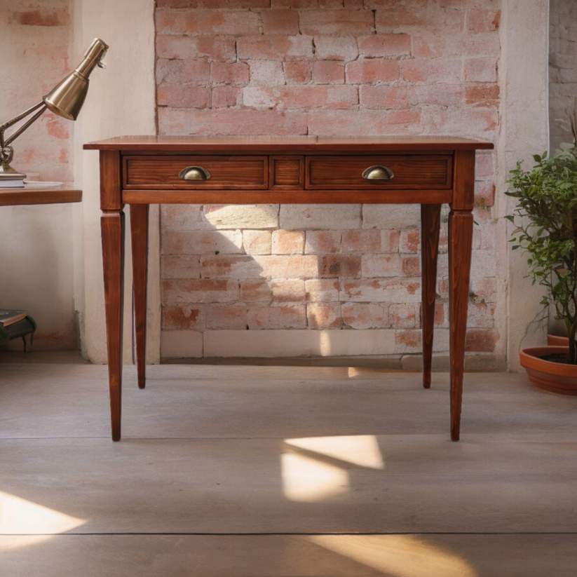 Scrittoio - ARCHIMEDE noce scuro – AESSEWOOD